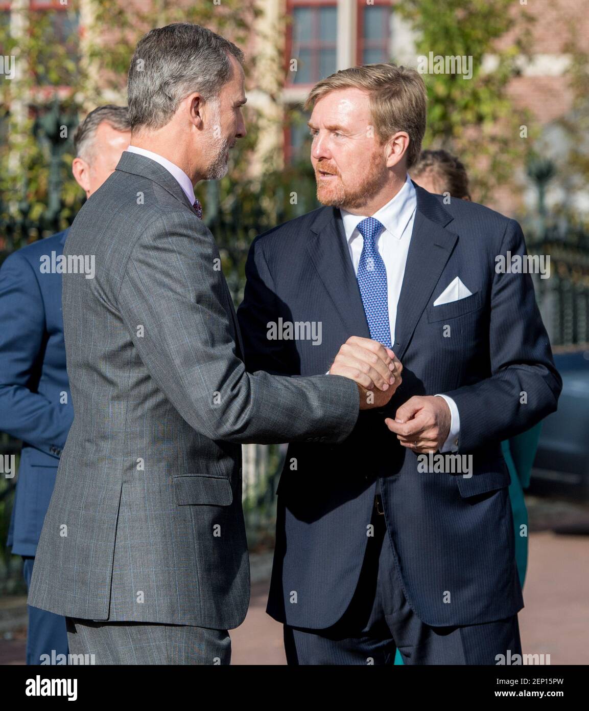 King Willem-Alexander and King Felipe attend the opening of the ...