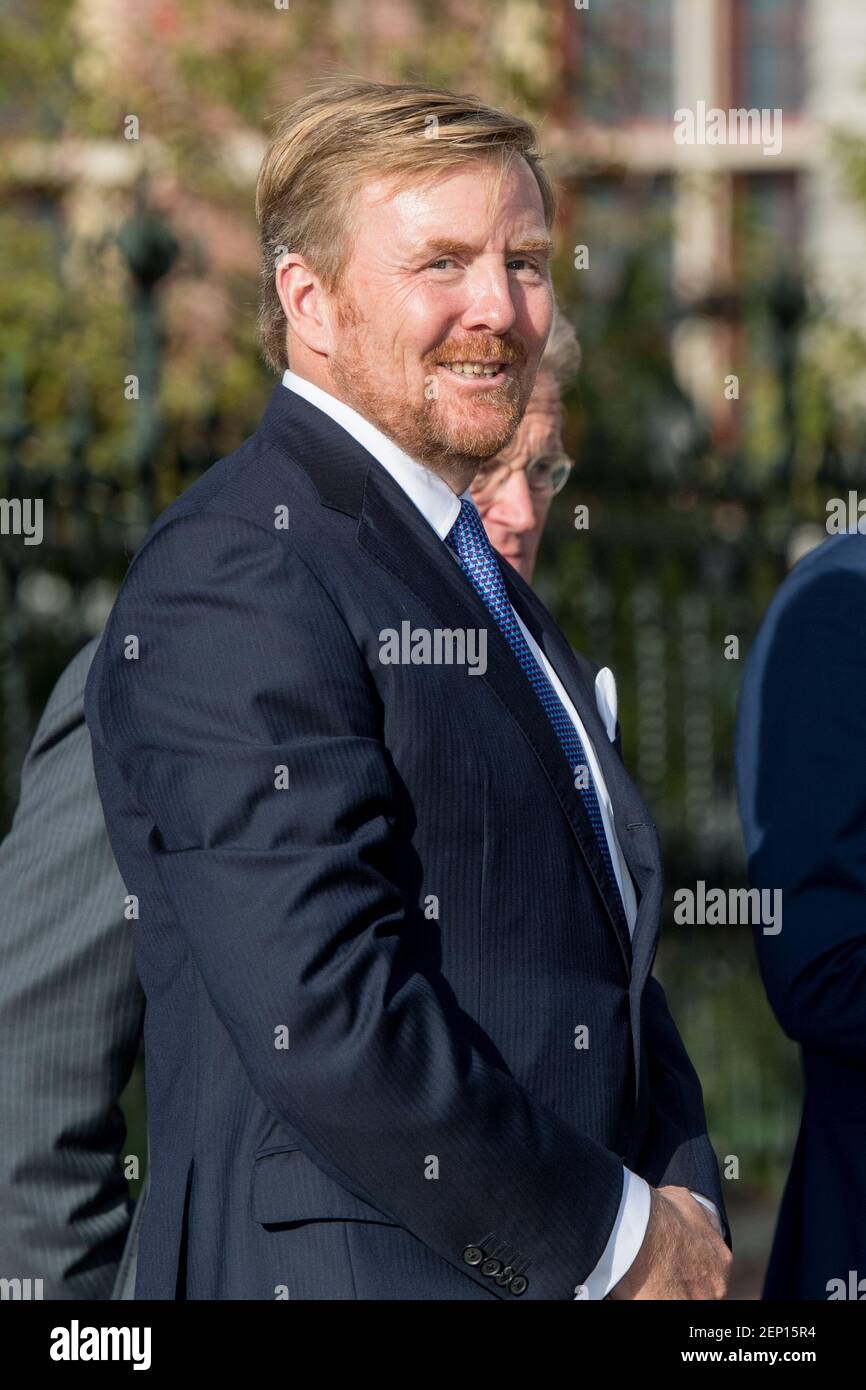 King Willem-Alexander and King Felipe attend the opening of the ...