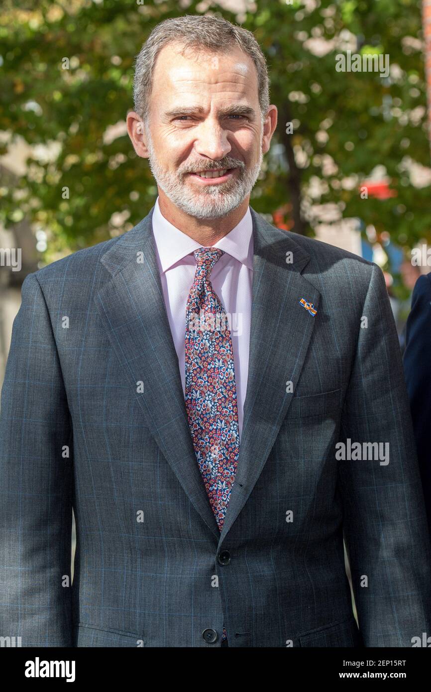 King Willem-Alexander and King Felipe attend the opening of the ...