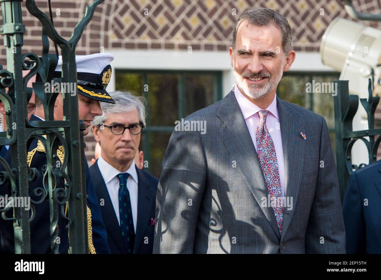 King Willem-Alexander and King Felipe attend the opening of the ...