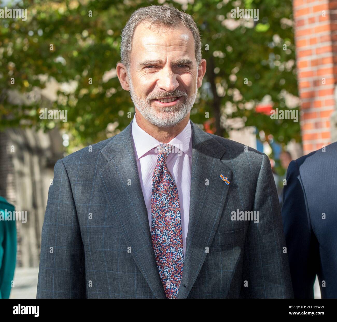 King Willem-Alexander and King Felipe attend the opening of the ...
