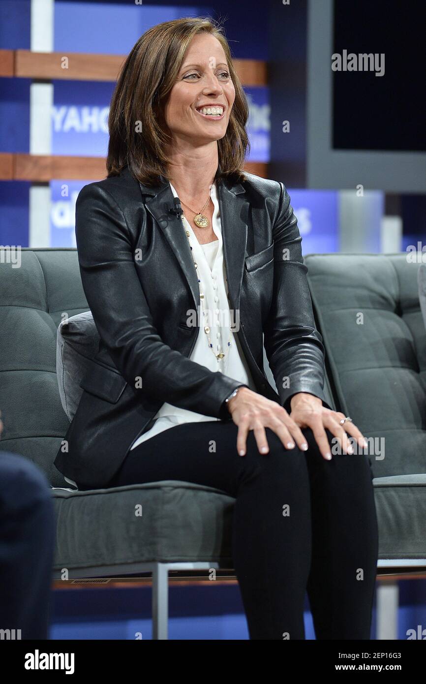 Adena Friedman, Nasdaq CEO, participates in the Yahoo Finance All ...