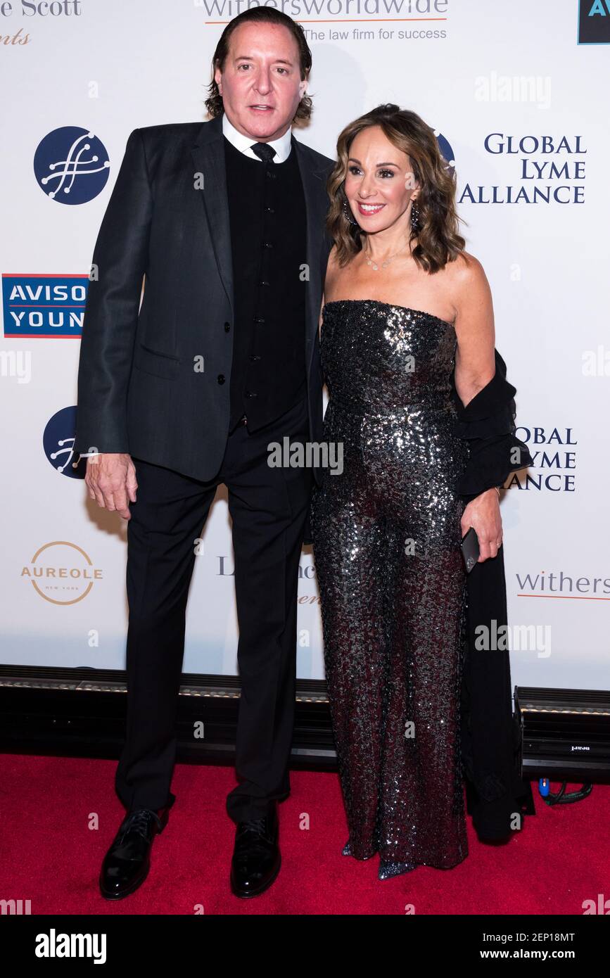 Larry Scott and Rosanna Scotto attend the Global Lyme Alliance Fifth ...