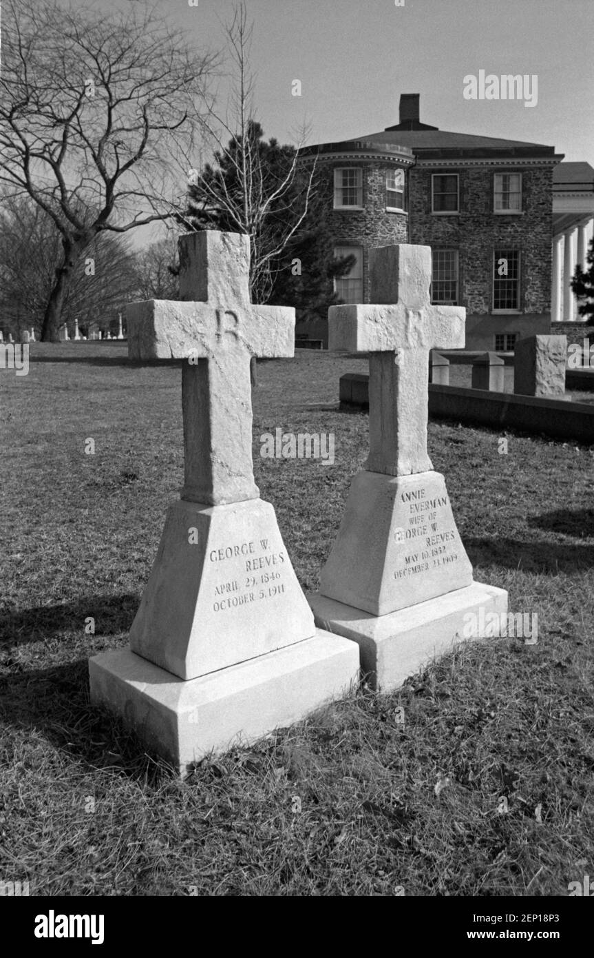 Cemetery pennsylvania Black and White Stock Photos & Images - Alamy