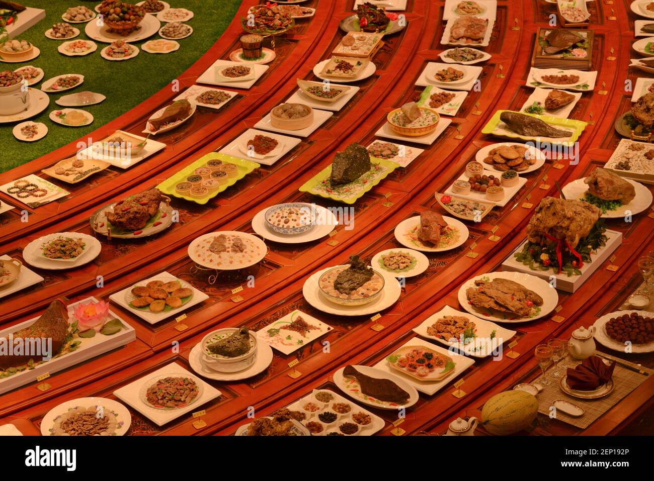 Xinjiang,CHINA-At a private museum in Hami city, Xinjiang , on Oct. 9 ...