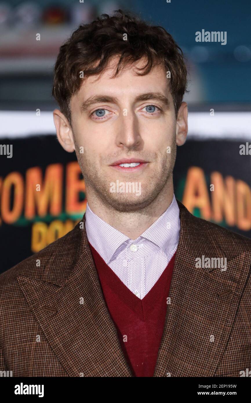 WESTWOOD, LOS ANGELES, CALIFORNIA, USA - OCTOBER 10: Actor Thomas ...