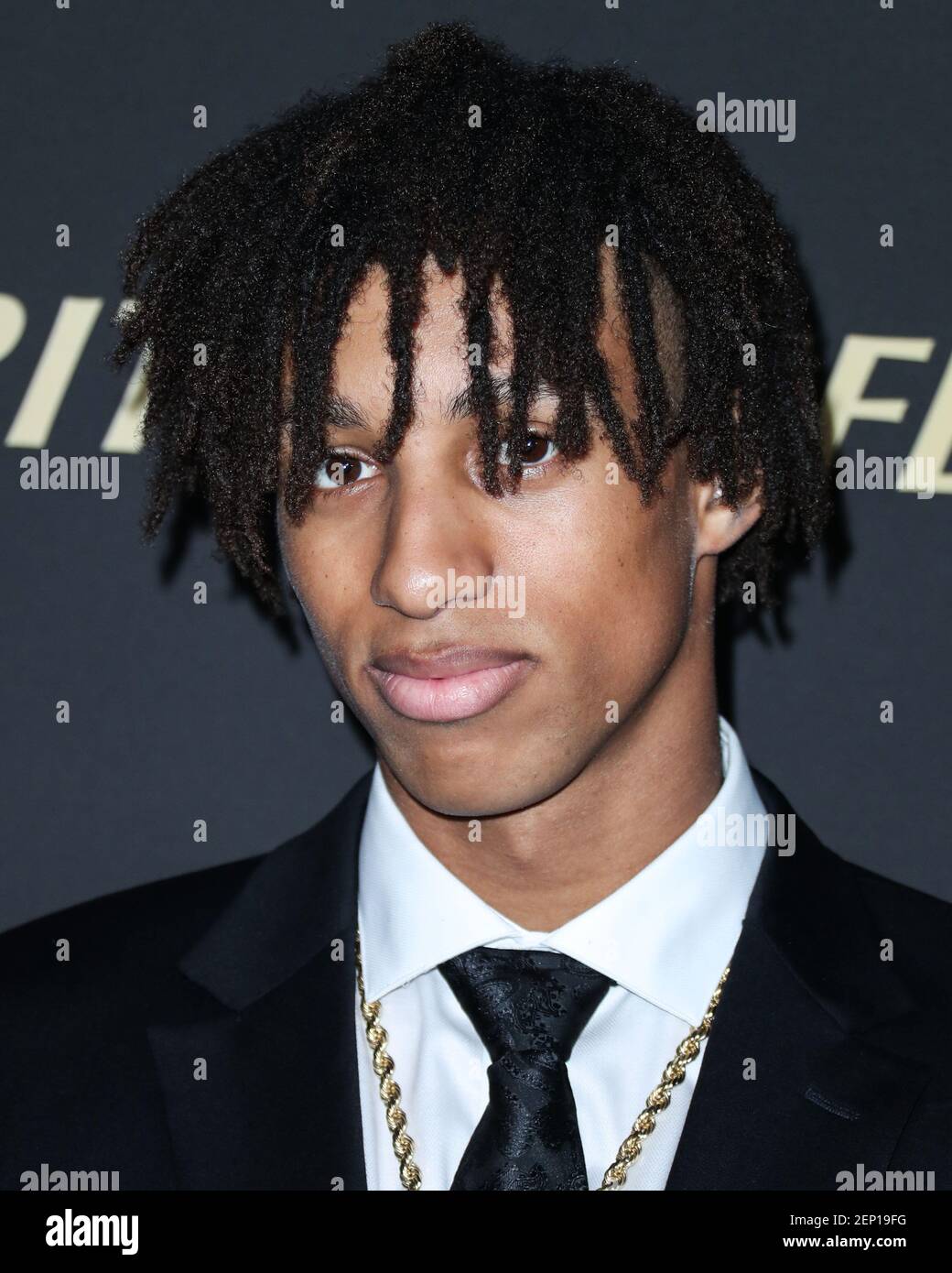 SANTA MONICA, LOS ANGELES, CALIFORNIA, USA - OCTOBER 10: Kofi arrives ...