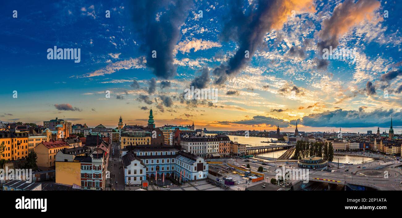 Stockholm gamla stan night boat hi-res stock photography and images - Alamy