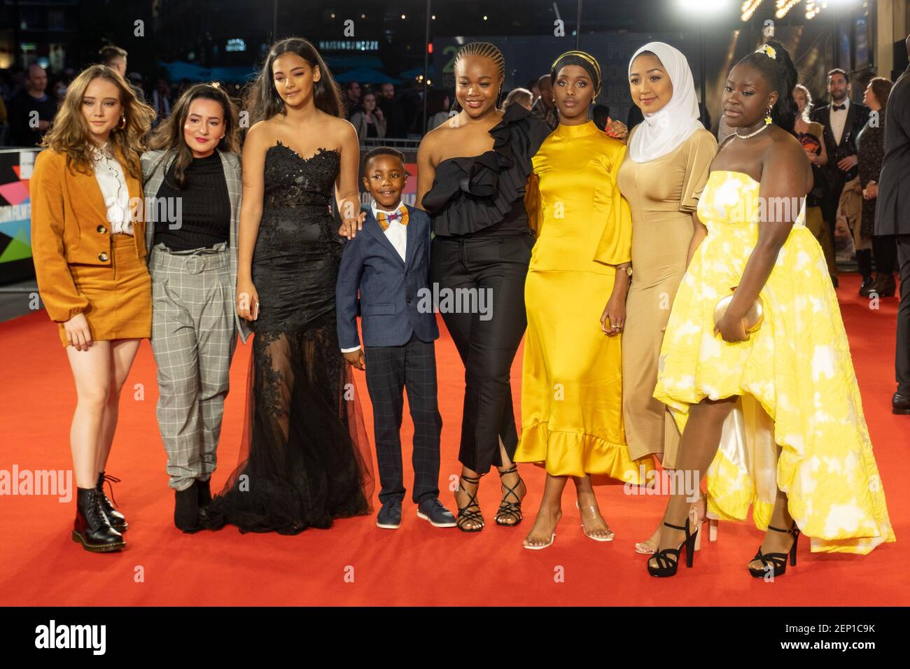 (L-R) Ruby Stokes, Anastasia Dymitrow, Shaneigha-Monik Greyson, D ...