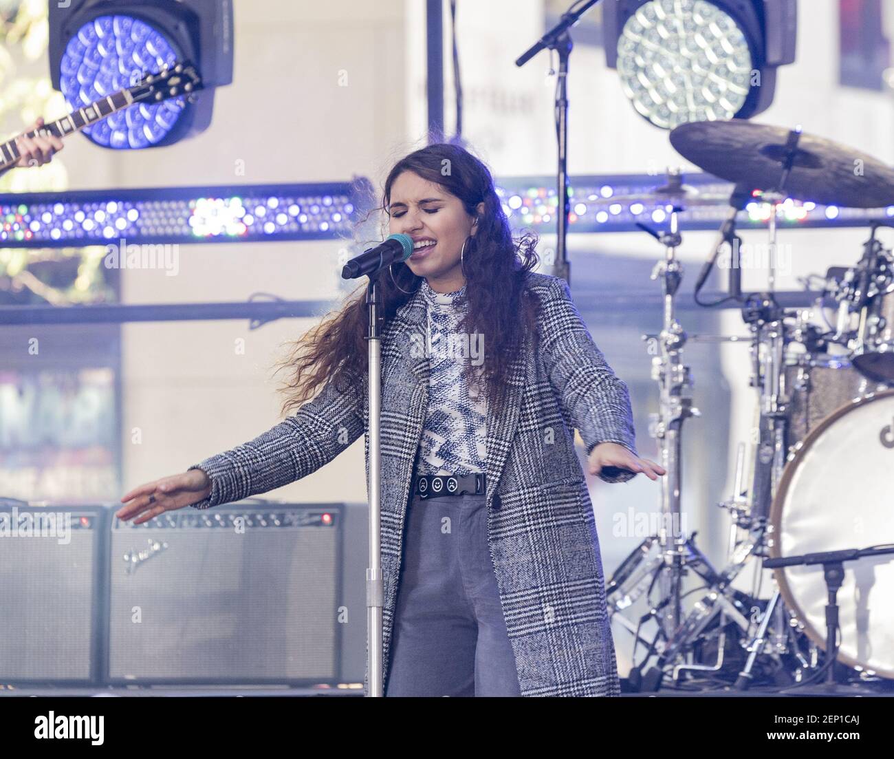 Alessia Cara performs on stage during NBC Today Show concert in honor ...