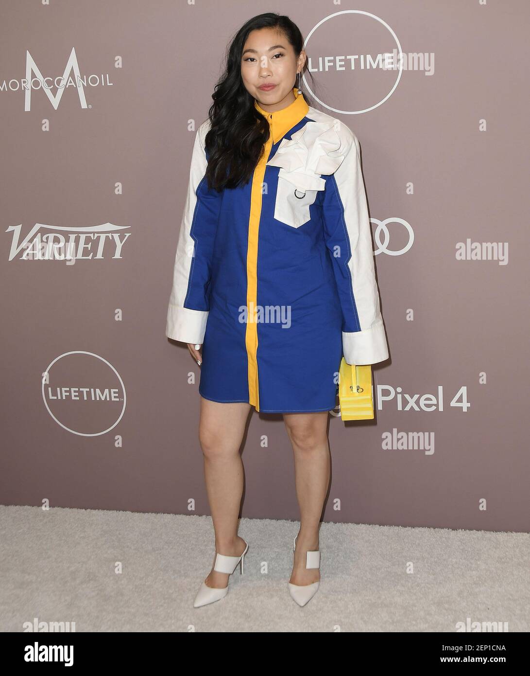 Awkwafina arrives at the Variety's 2019 Power Of Women Los Angeles ...