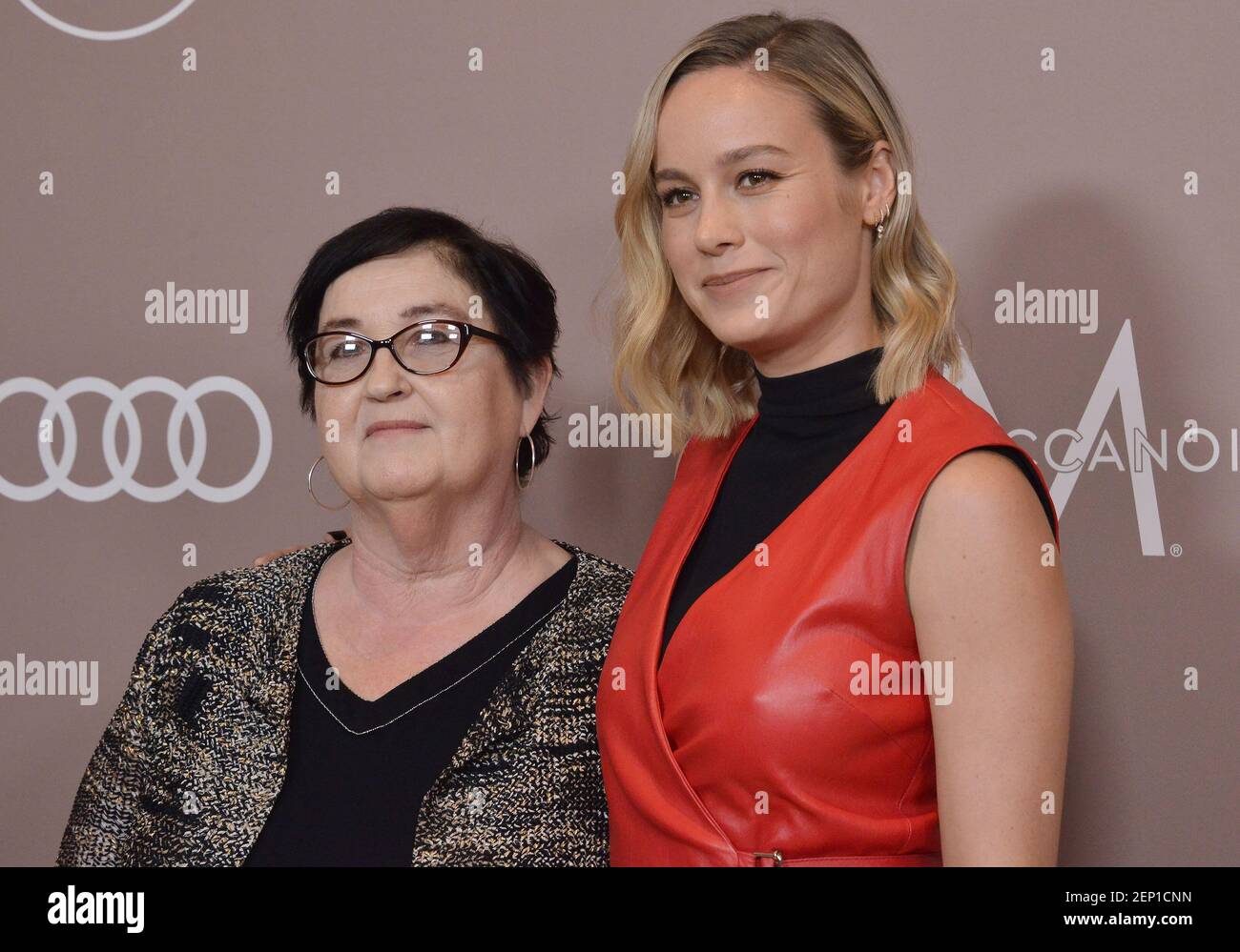 (L-R) Eva Ansley and Brie Larson at the Variety's 2019 Power Of Women ...