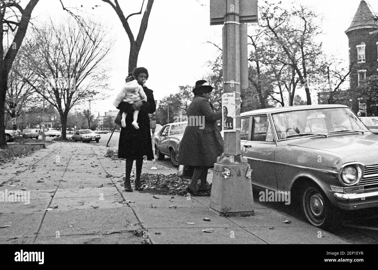 Street scene, Philadelphia, USA, 1976 Stock Photo - Alamy