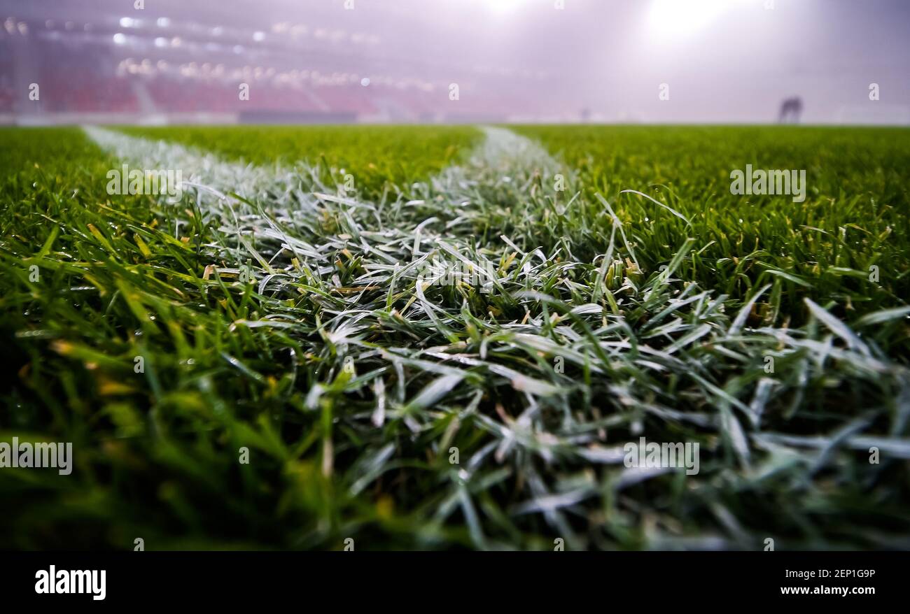 Bucharest, Romania - November 27, 2020: The new Steaua Stadium is open ...