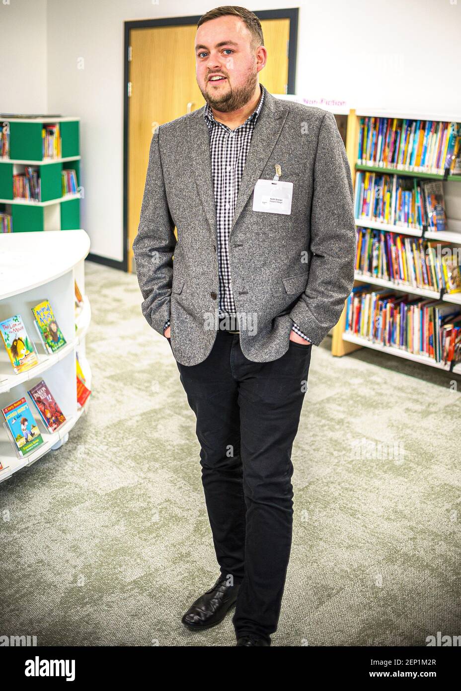 Building architect, Keith Sinclair of Keppie Design is seen standing in ...