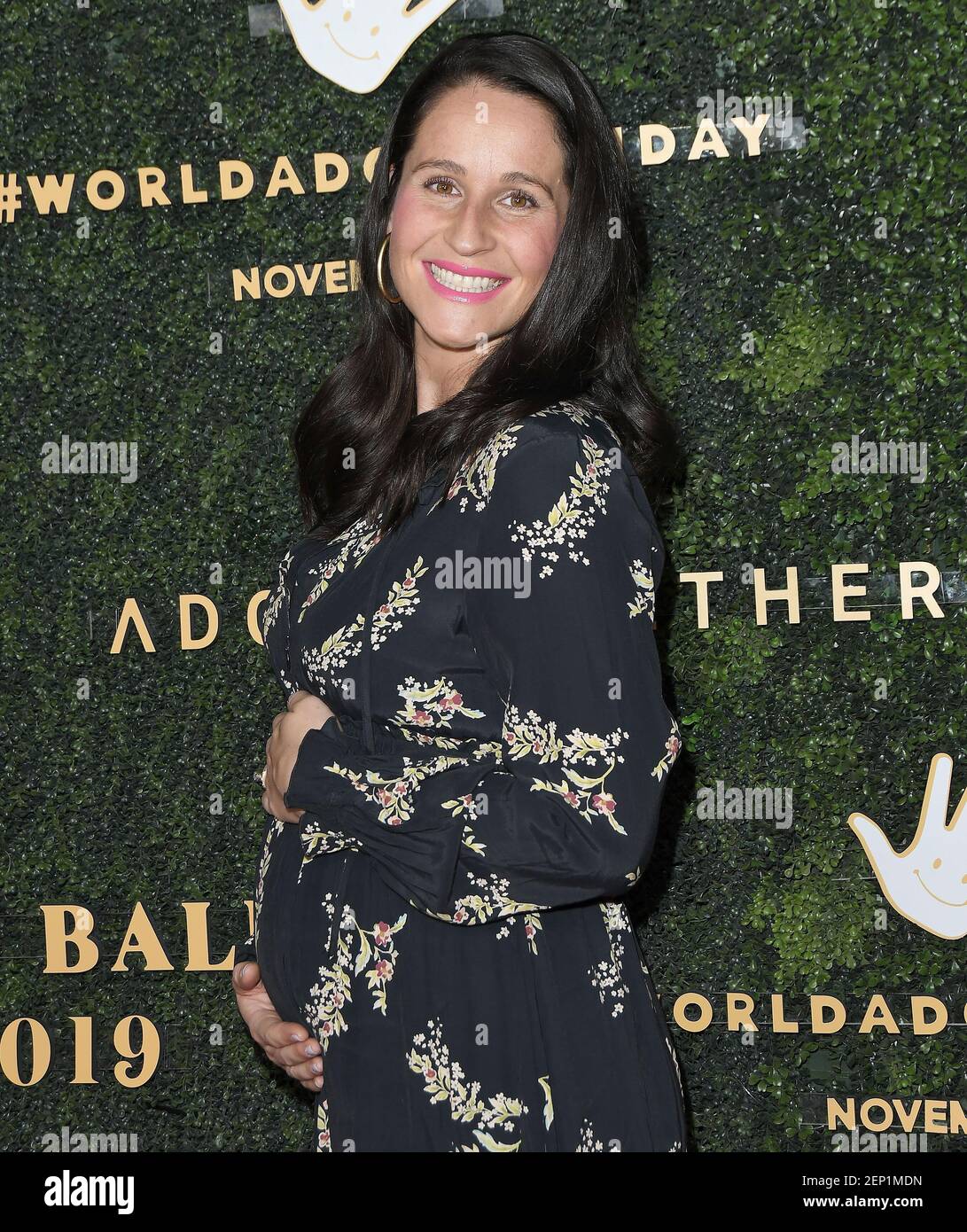 Katy Davis arrives at the 5th Annual Baby Ball held at the Goya Studios ...