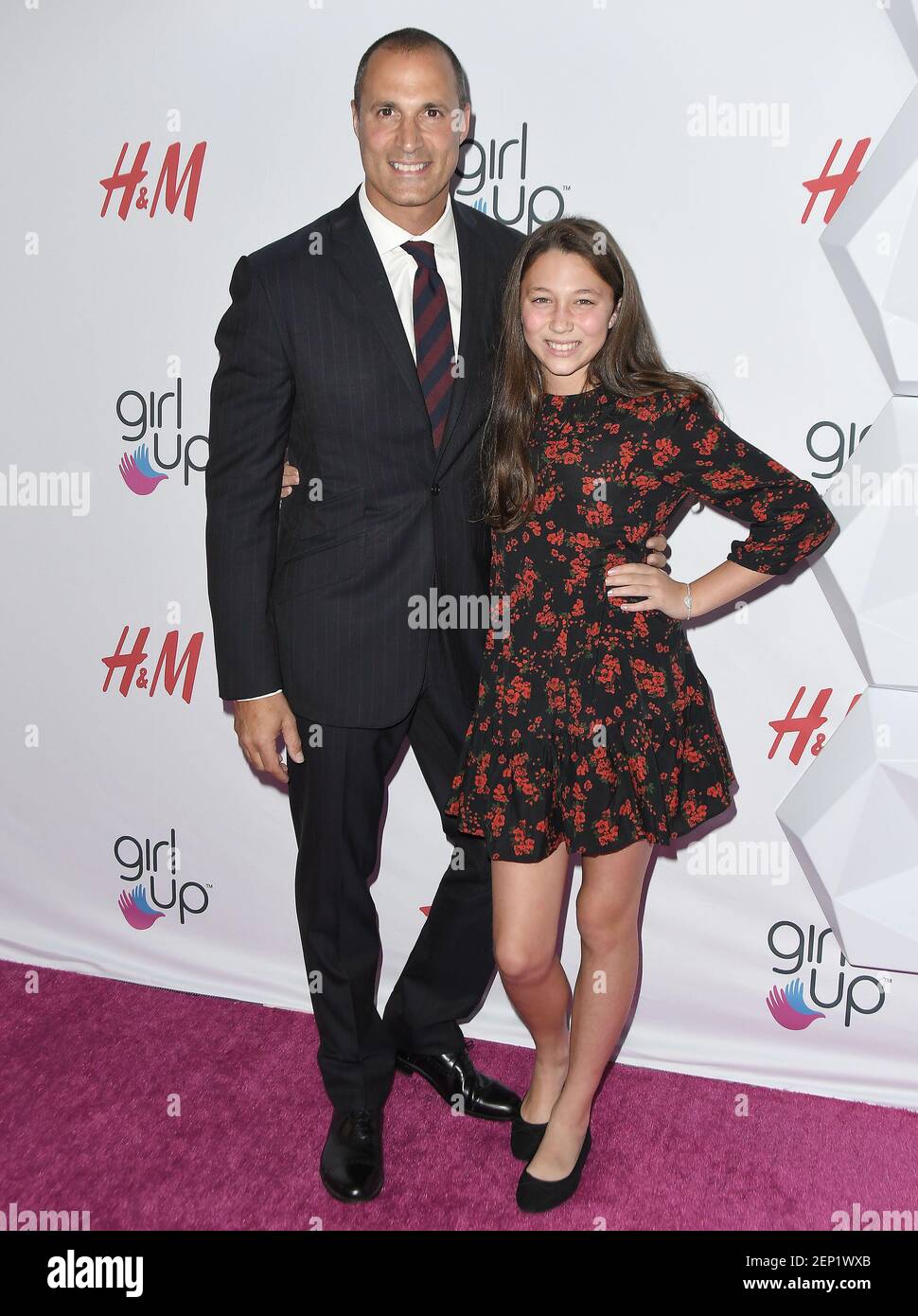 (L-R) Nigel Barker and Jasmine Ines Barker at the 2nd Annual Girl Up # ...