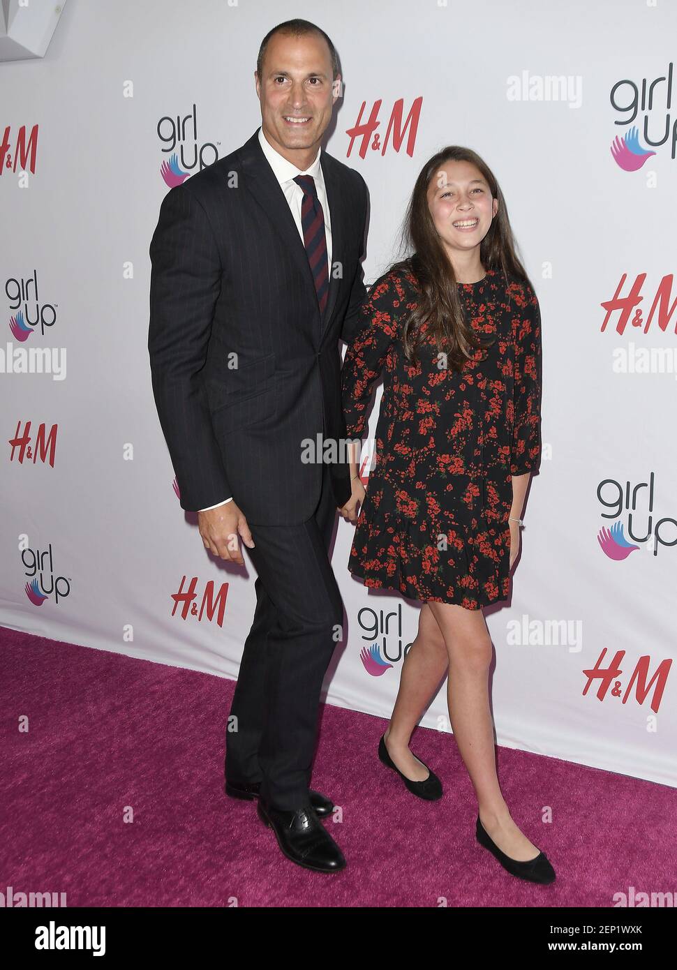 (L-R) Nigel Barker and Jasmine Ines Barker at the 2nd Annual Girl Up # ...