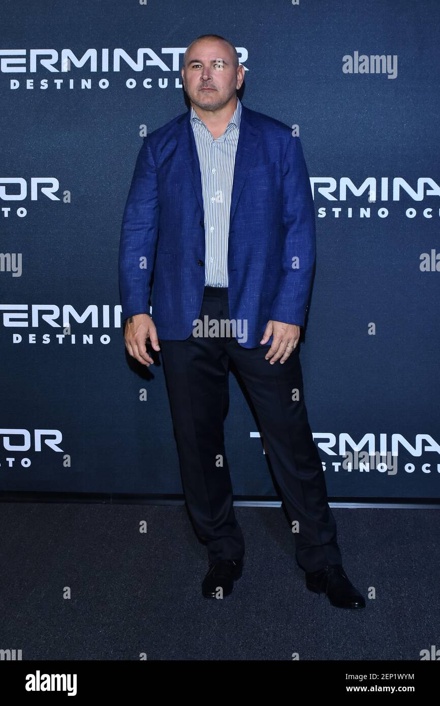 MEXICO CITY, MEXICO - OCTOBER 13: Director Tim Miller poses for photos ...