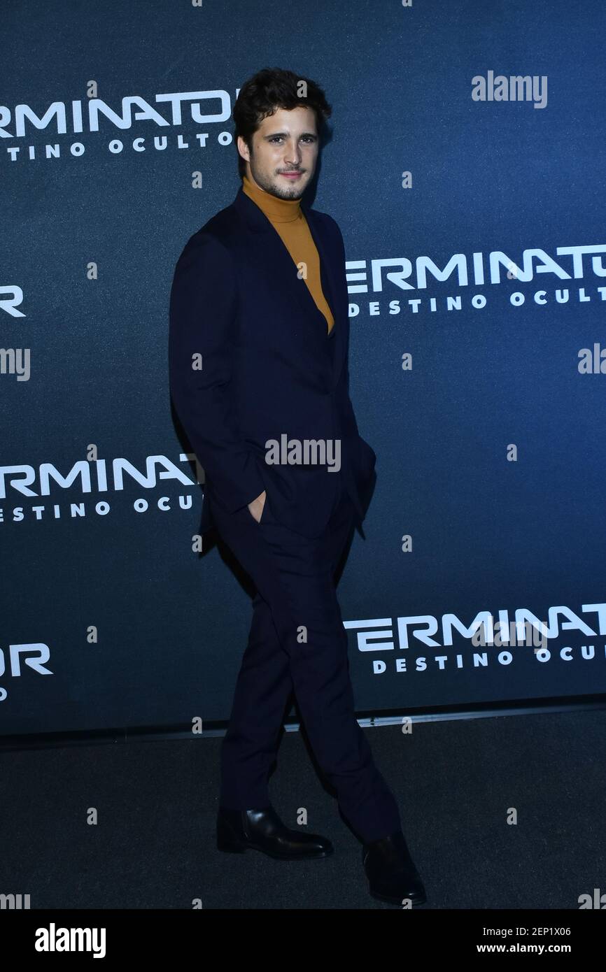 MEXICO CITY, MEXICO - OCTOBER 13: Mexican actor Diego Boneta poses for ...