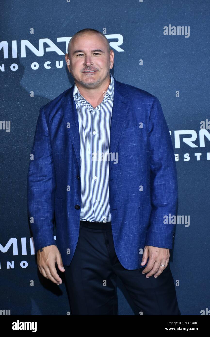 MEXICO CITY, MEXICO - OCTOBER 13: Director Tim Miller poses for photos ...