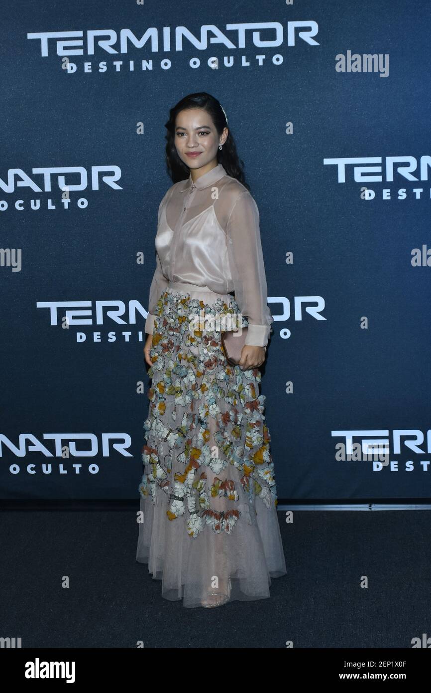 MEXICO CITY, MEXICO - OCTOBER 13: Colombian actress Natalia Reyes poses ...