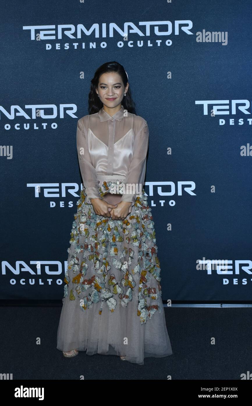 MEXICO CITY, MEXICO - OCTOBER 13: Colombian actress Natalia Reyes poses ...