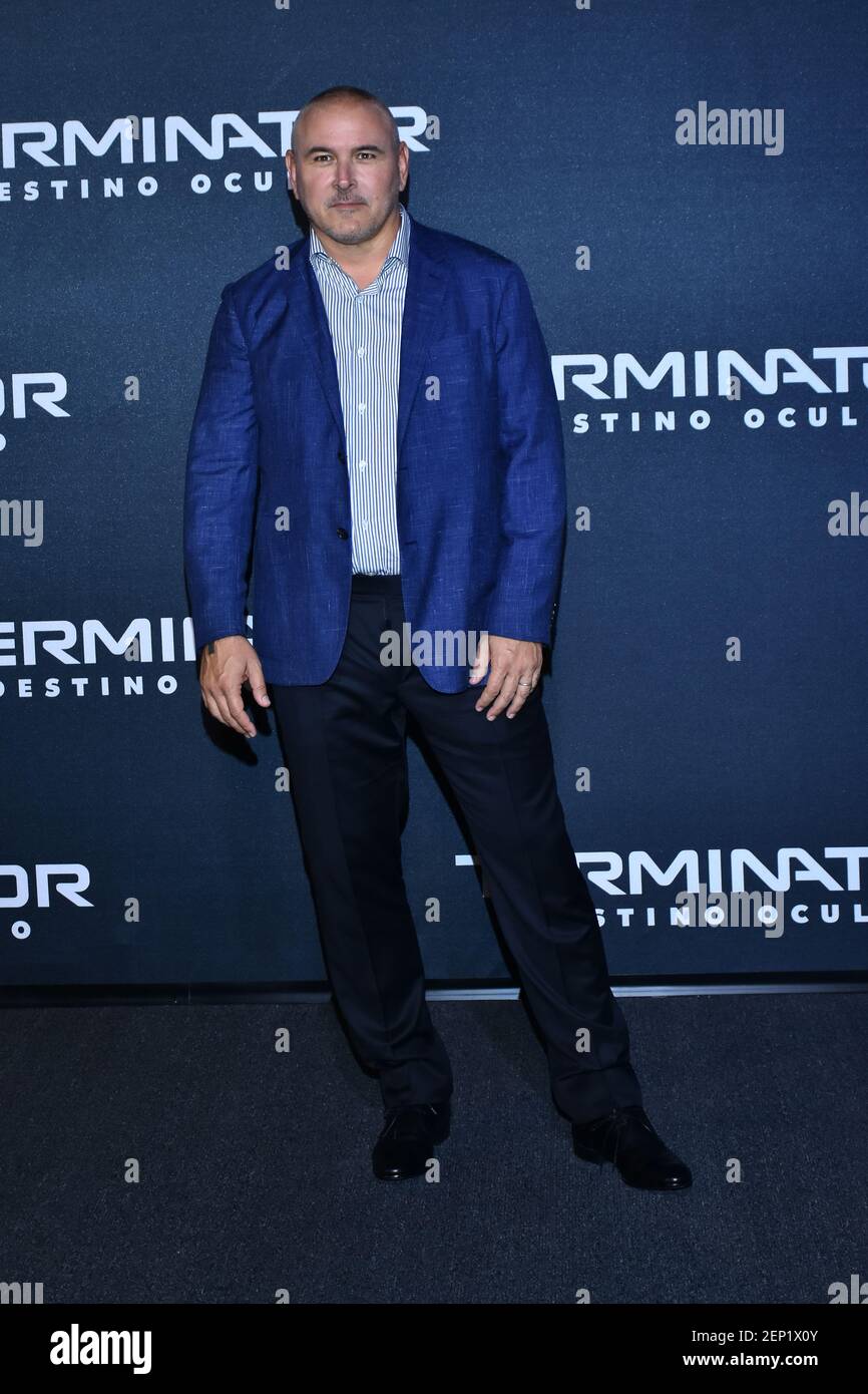 MEXICO CITY, MEXICO - OCTOBER 13: Director Tim Miller poses for photos ...