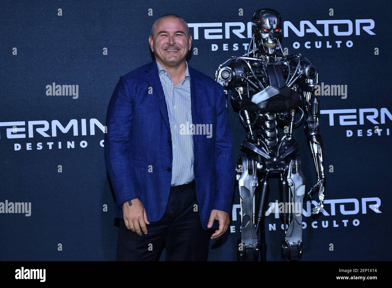 MEXICO CITY, MEXICO - OCTOBER 13: Director Tim Miller poses for photos ...