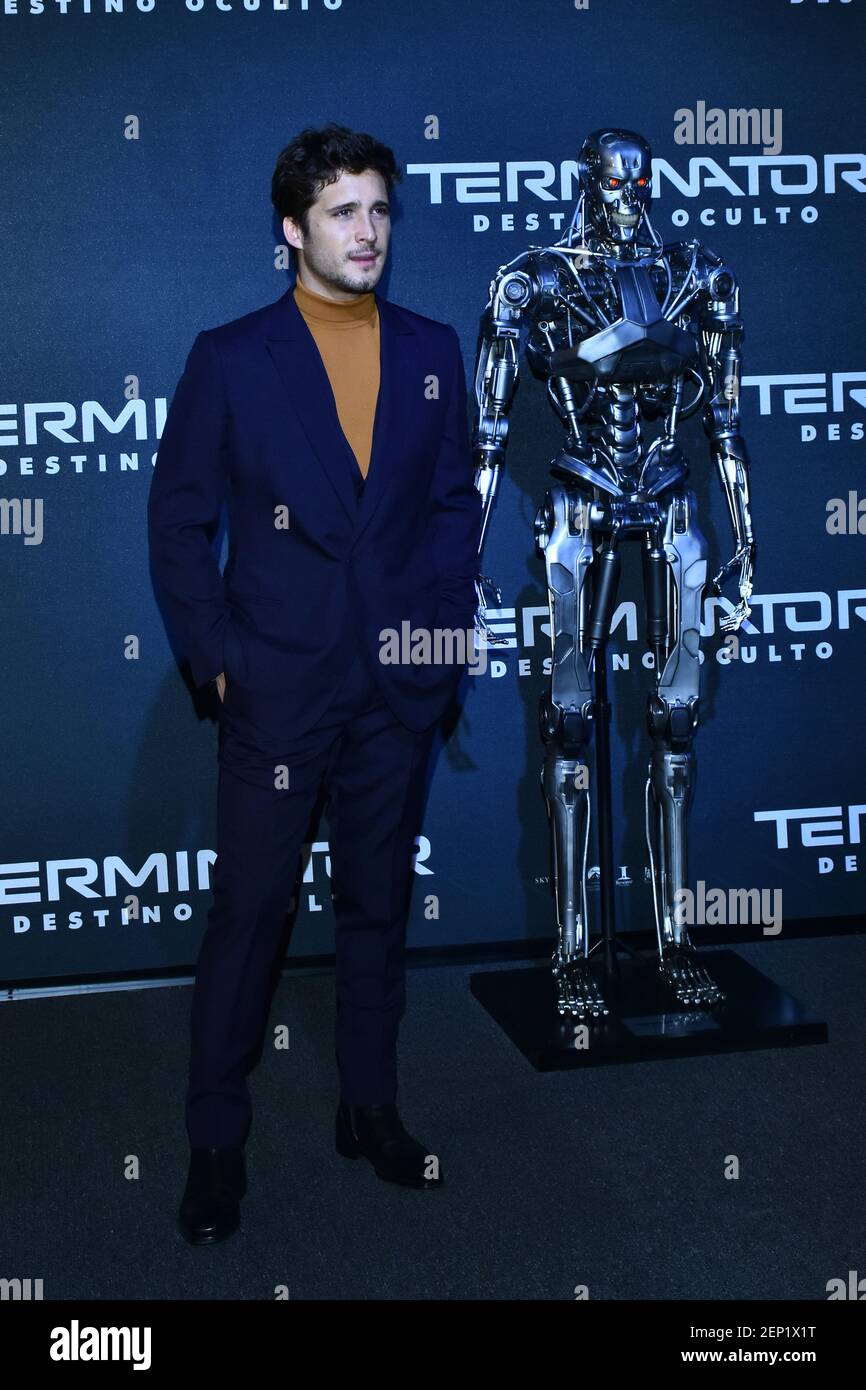 MEXICO CITY, MEXICO - OCTOBER 13: Mexican actor Diego Boneta poses for ...