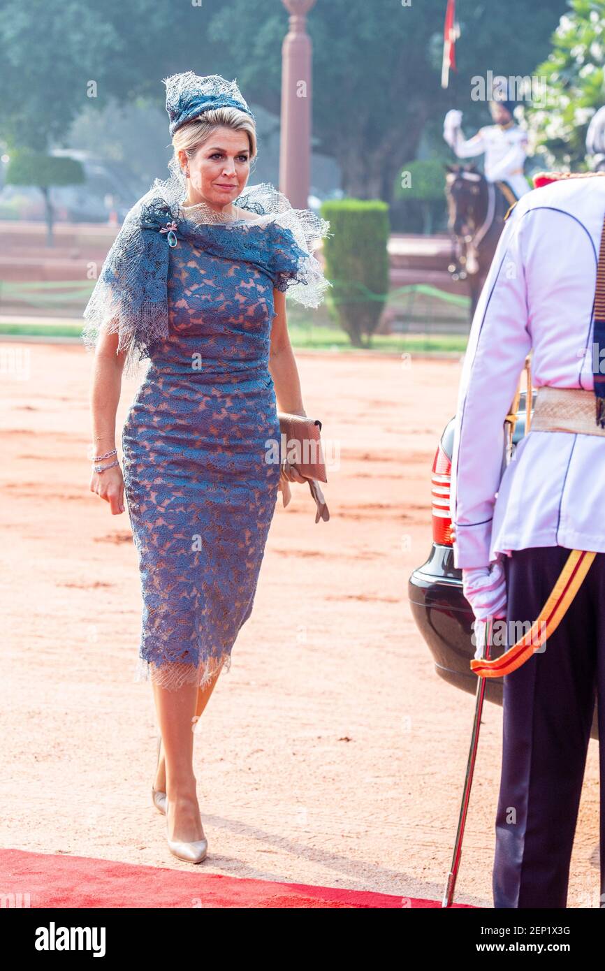 King Willem-Alexander and Queen Maxima with Prime Minister Narendra ...