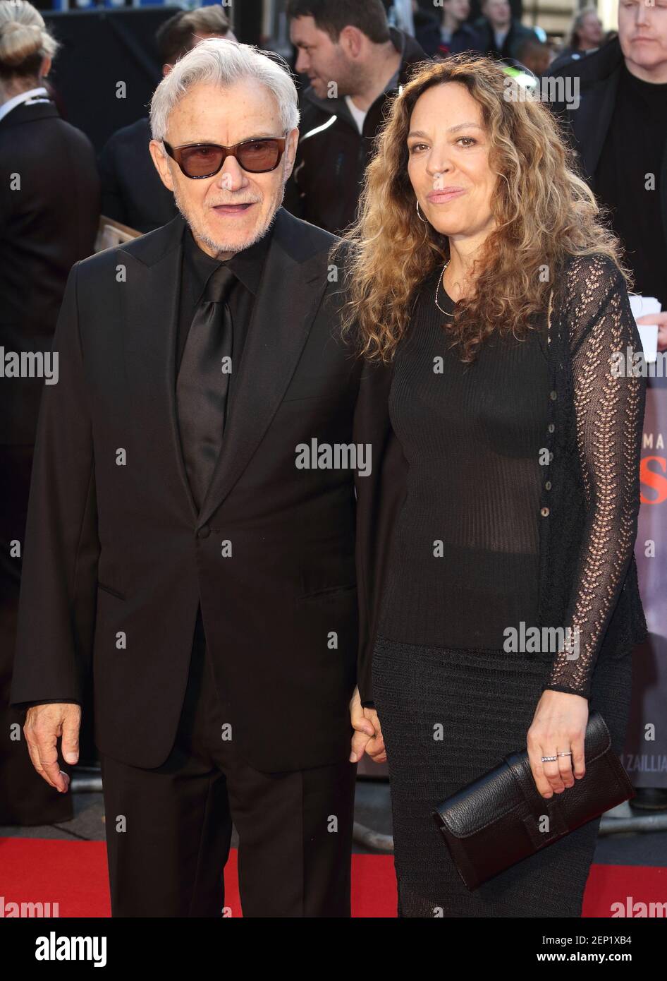 Harvey Keitel and Daphna Kastner attend “The Irishman” International ...