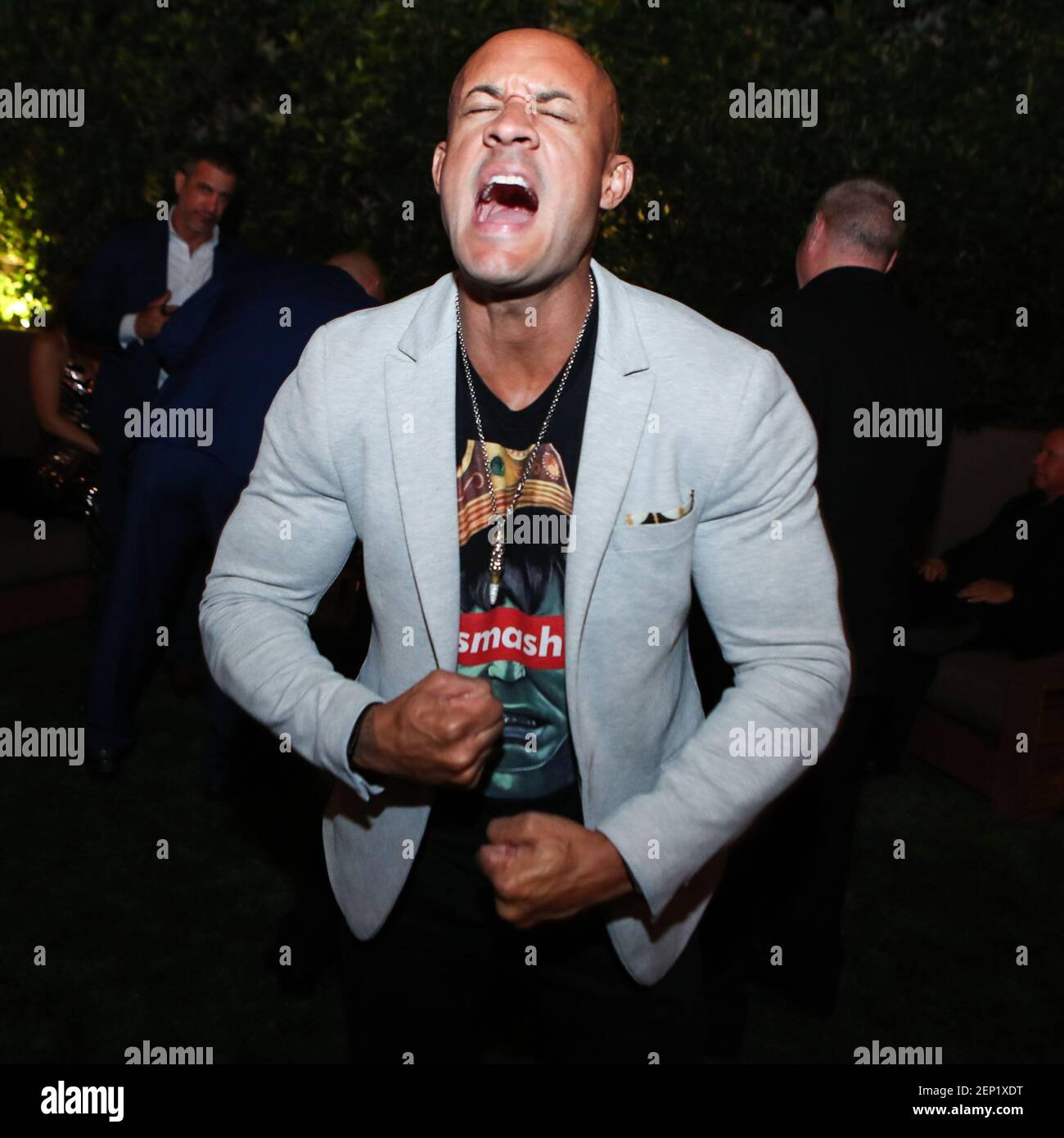 BRENTWOOD, LOS ANGELES, CALIFORNIA, USA - OCTOBER 12: Steve Orosco ...