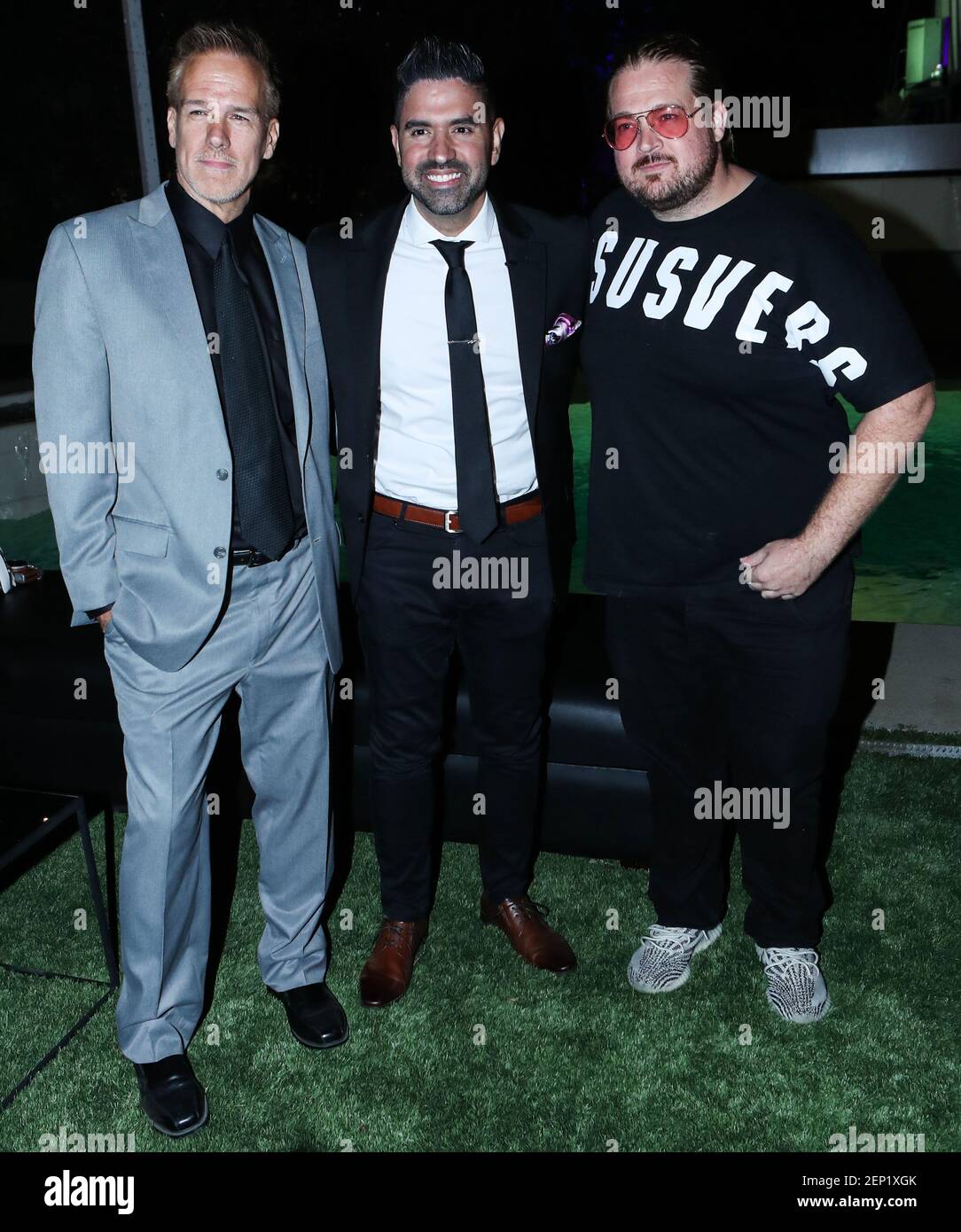 BRENTWOOD, LOS ANGELES, CALIFORNIA, USA - OCTOBER 12: Barry Bly ...