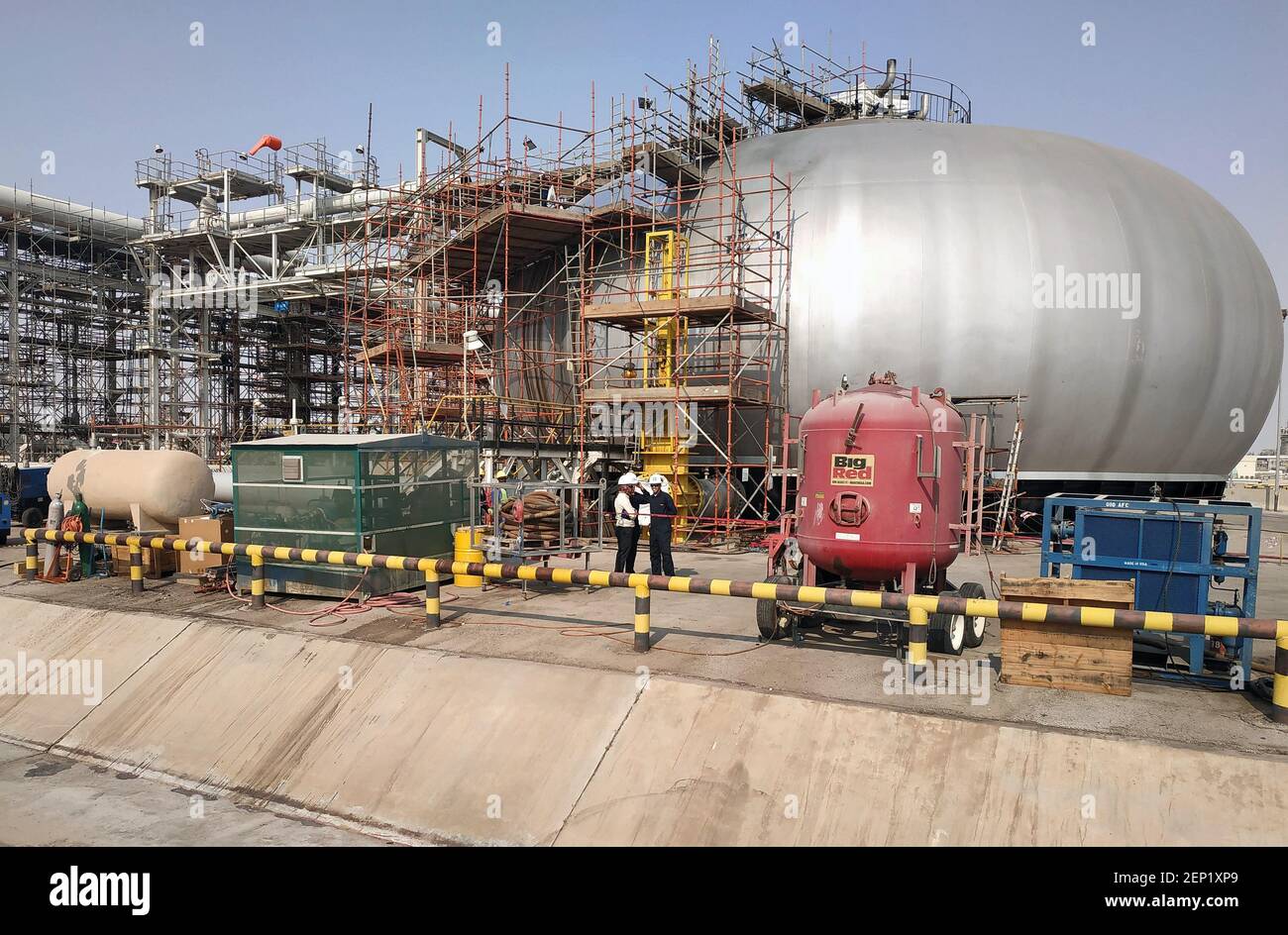 Press tour to the Saudi Aramco oil refinery at the Abqaiq and Khurais ...