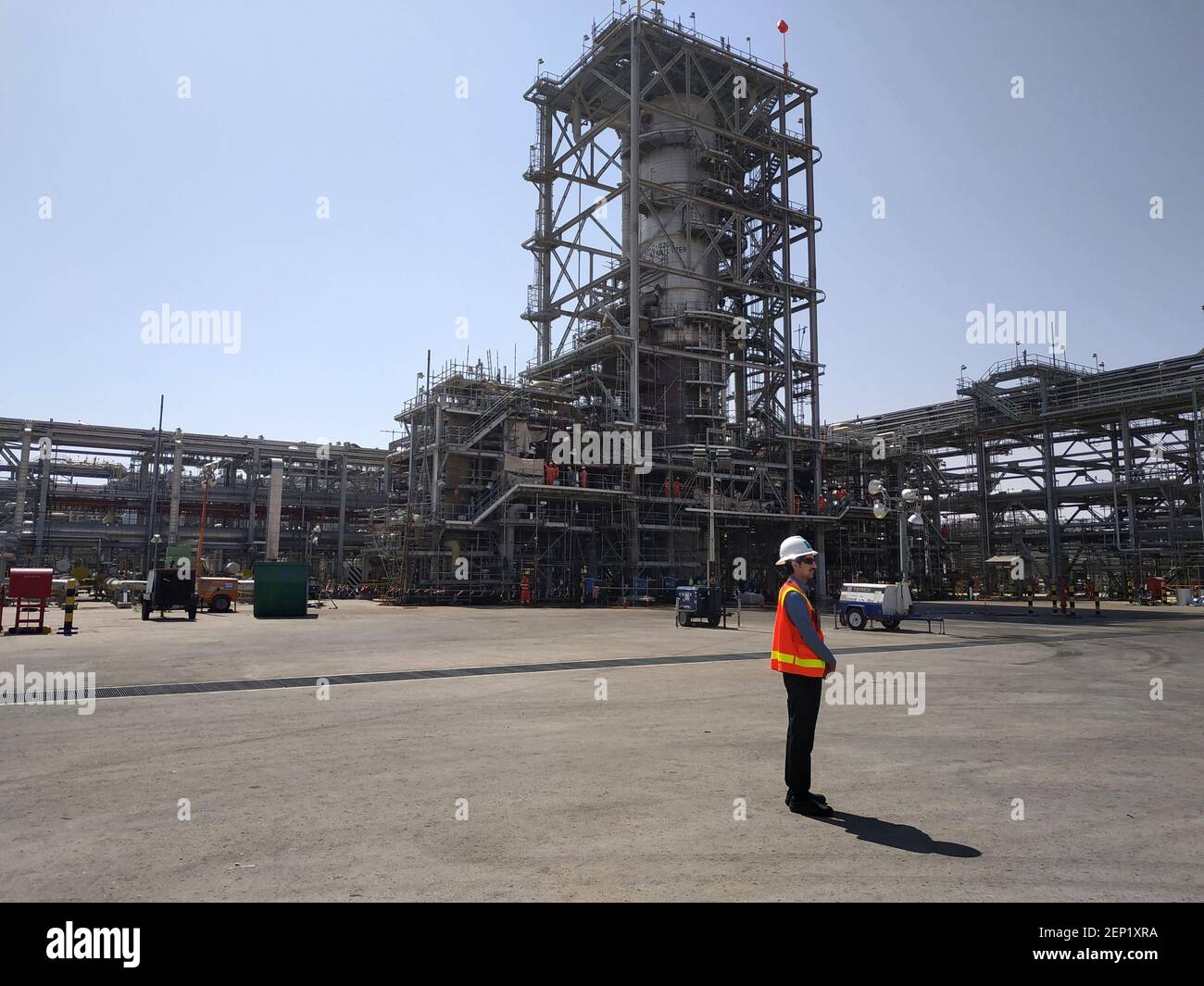 Press tour to the Saudi Aramco oil refinery at the Abqaiq and Khurais ...
