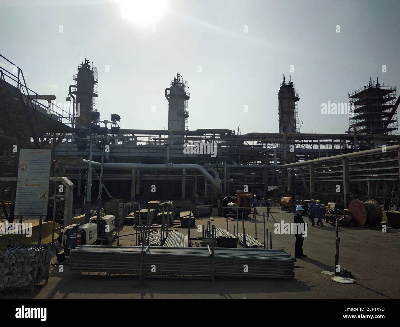 Press tour to the Saudi Aramco oil refinery at the Abqaiq and Khurais ...