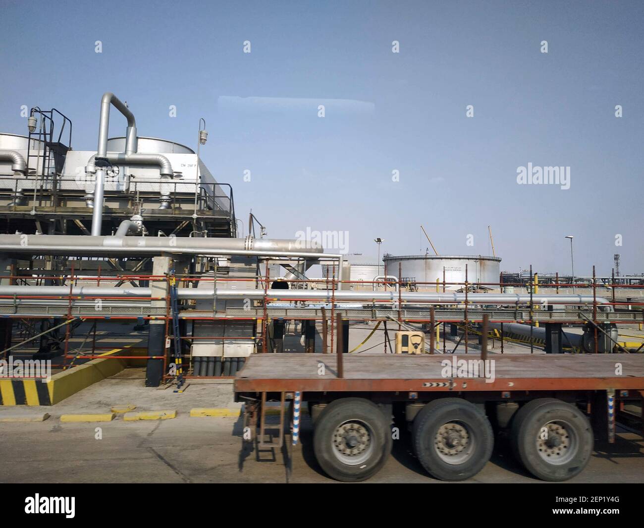 Press tour to the Saudi Aramco oil refinery at the Abqaiq and Khurais ...