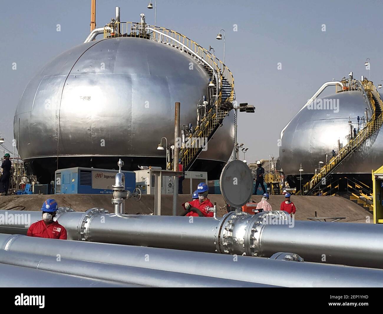 Press tour to the Saudi Aramco oil refinery at the Abqaiq and Khurais ...