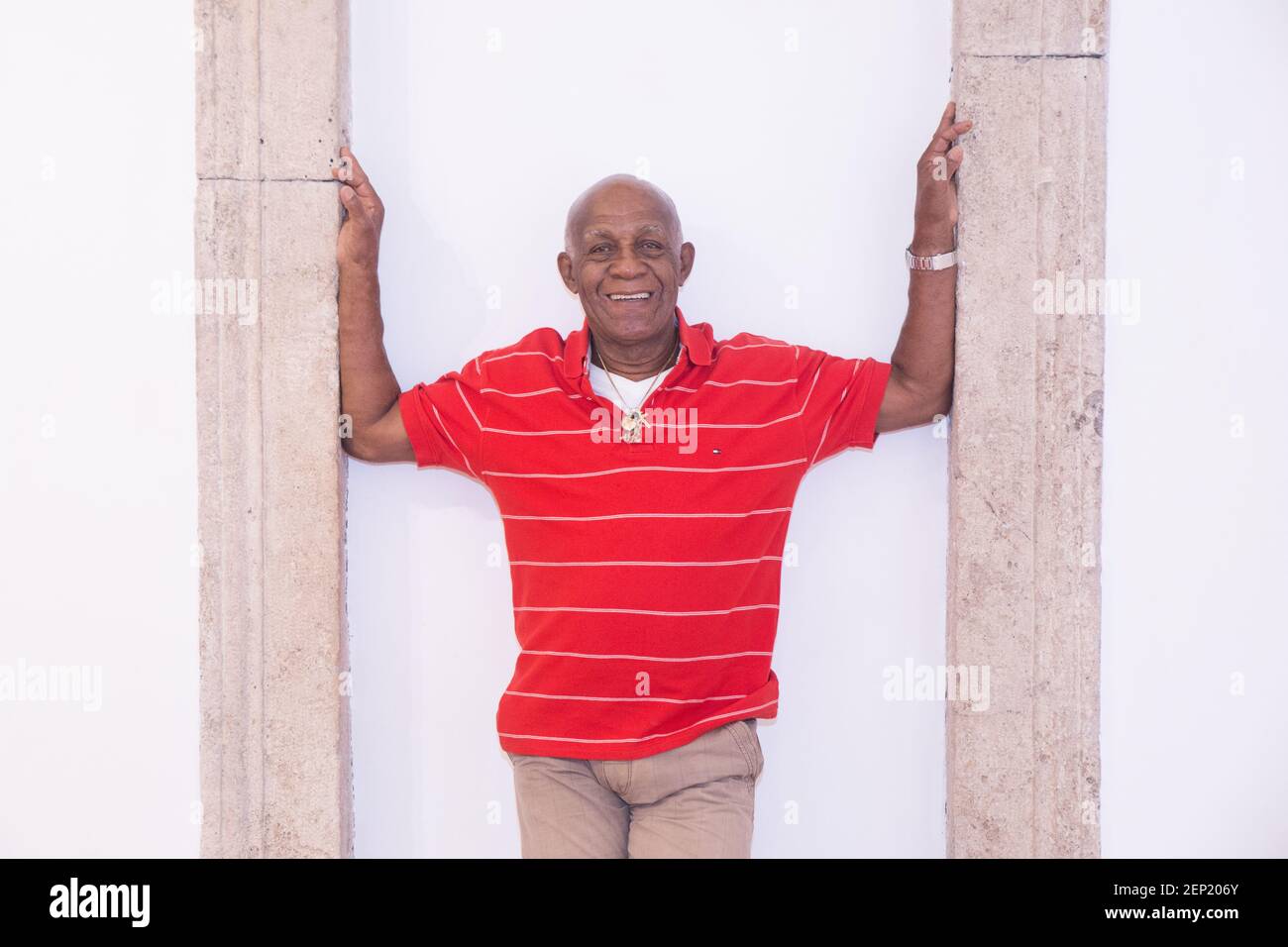 Cuban actor Santiago Alfonso Photocall of the film "Yuli - Dance and freedom", directed by Icíar ...