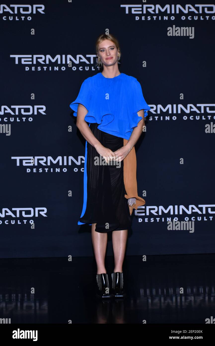 MEXICO CITY, MEXICO - OCTOBER 14: Actress Mackenzie Davis who makes the ...