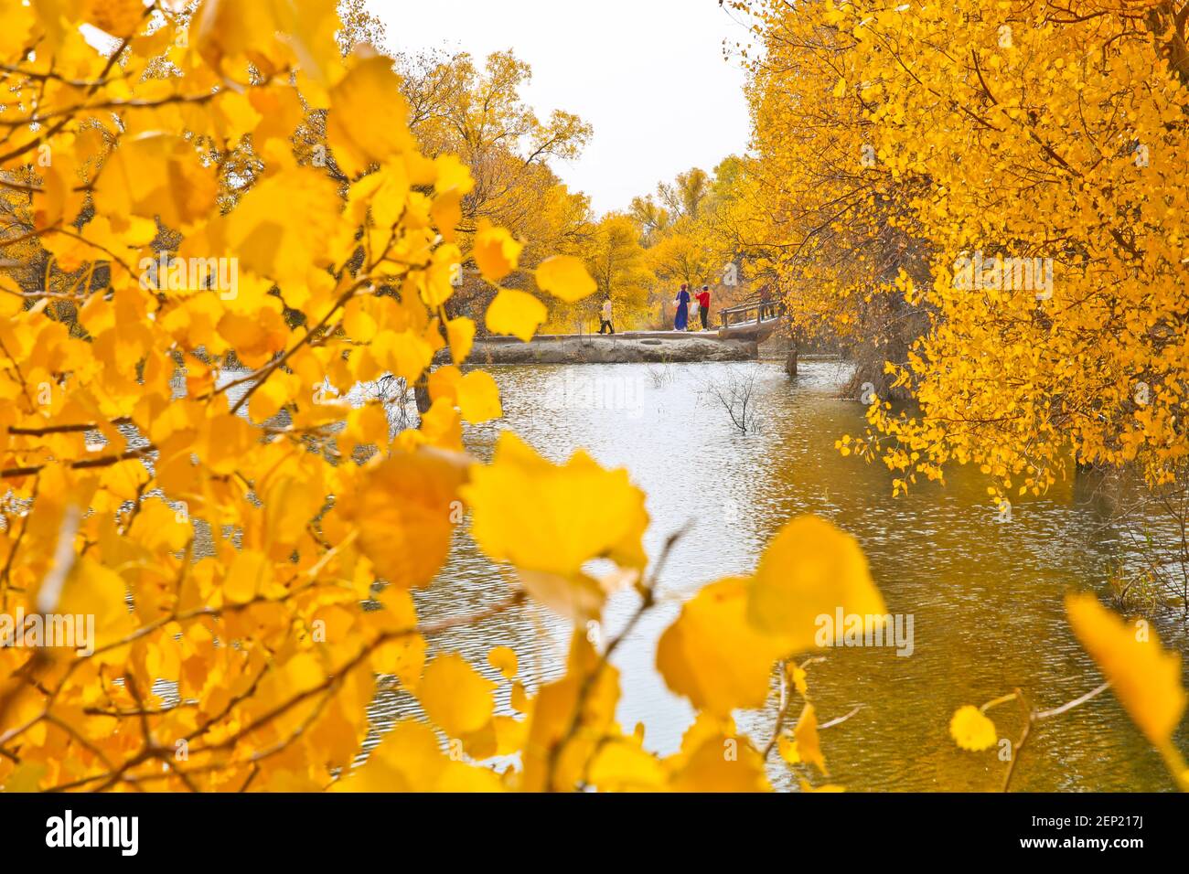 Gansuï¼ŒCHINA-On October 13, 2019, a number of tourists watched the ...