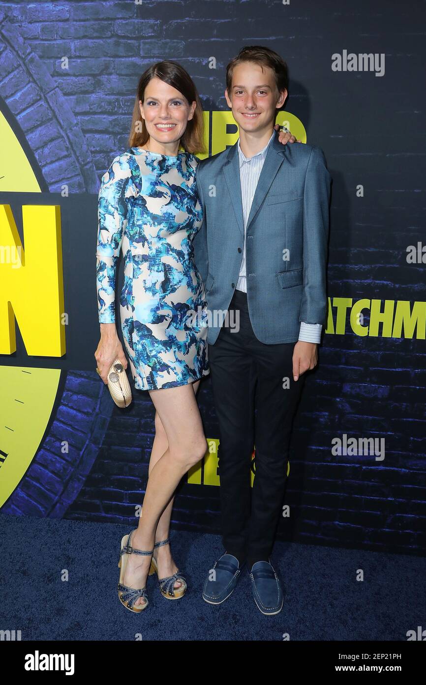 Suzanne Cryer and Charlie Cryer at HBOs WATCHMEN Los Angeles Premiere ...