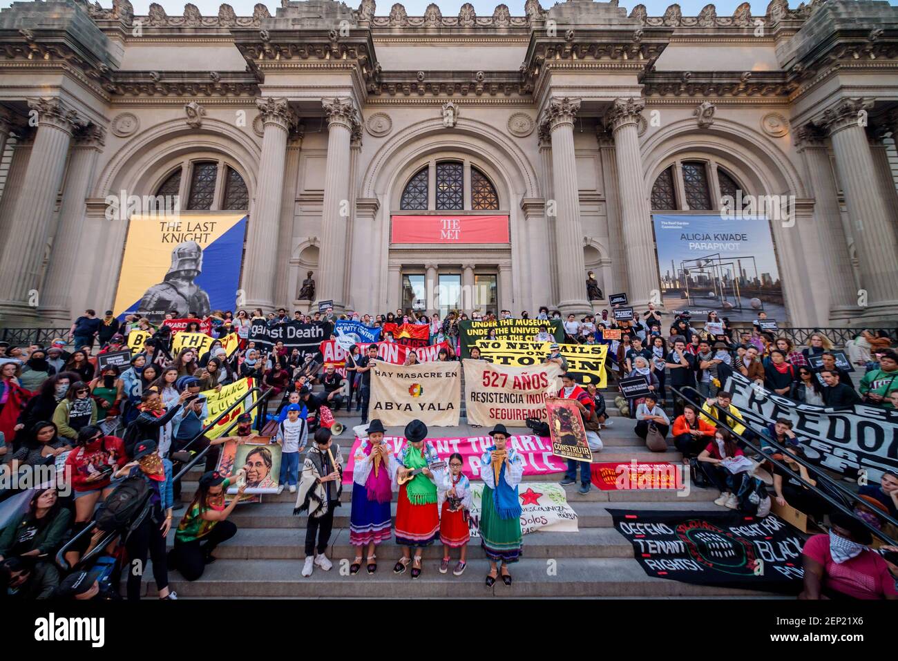 Activist group Decolonize This Place and a citywide coalition of ...