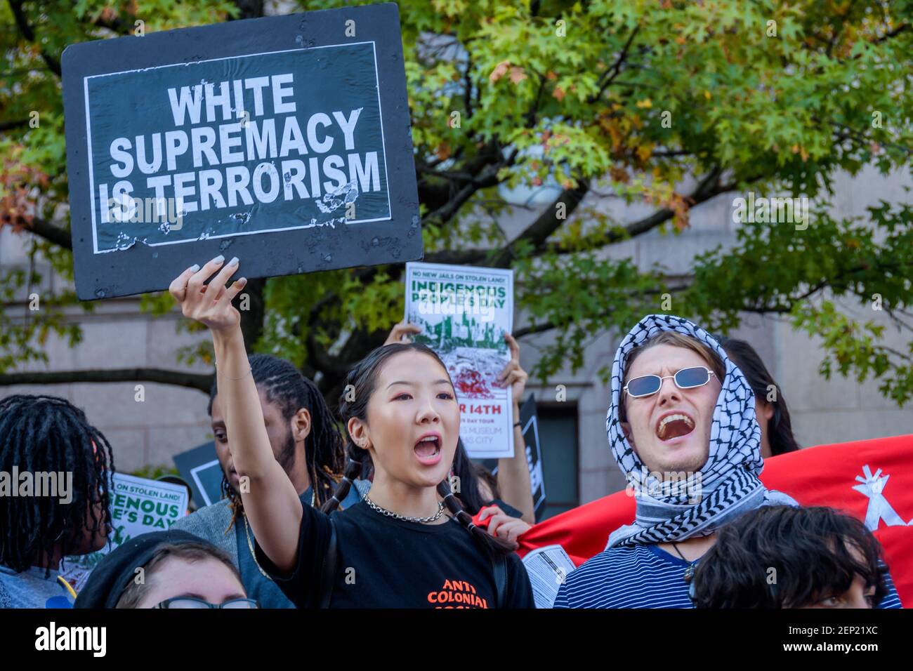 Activist group Decolonize This Place and a citywide coalition of ...