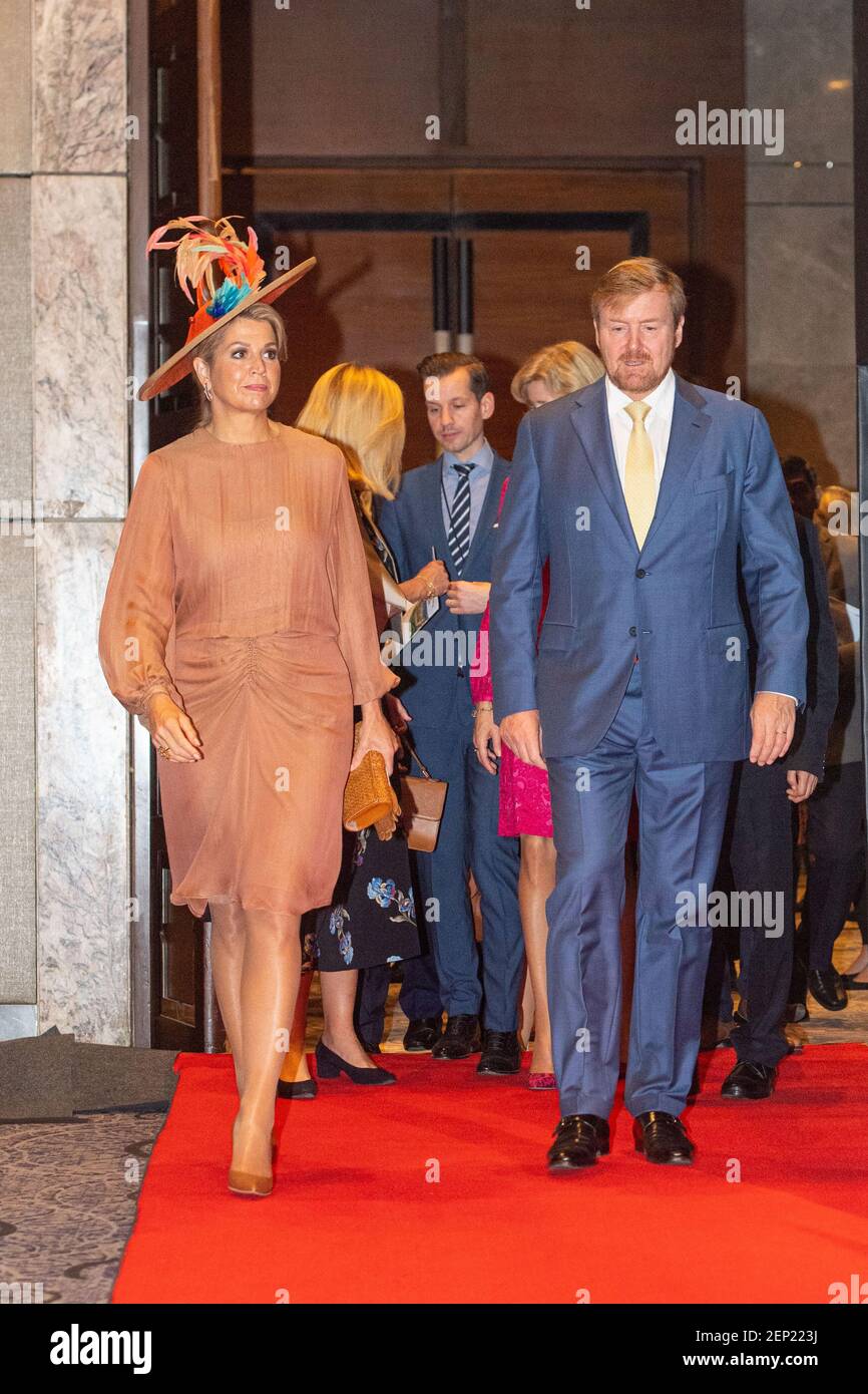 King Willem-Alexander and Queen Maxima of the Netherlands attend the ...