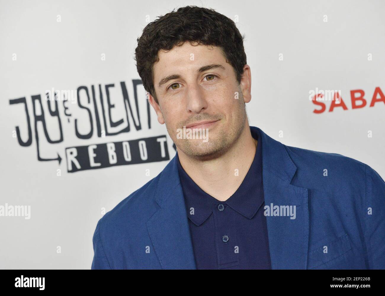 Jason Biggs arrives at the JAY AND SILENT BOB REBOOT Los Angeles ...
