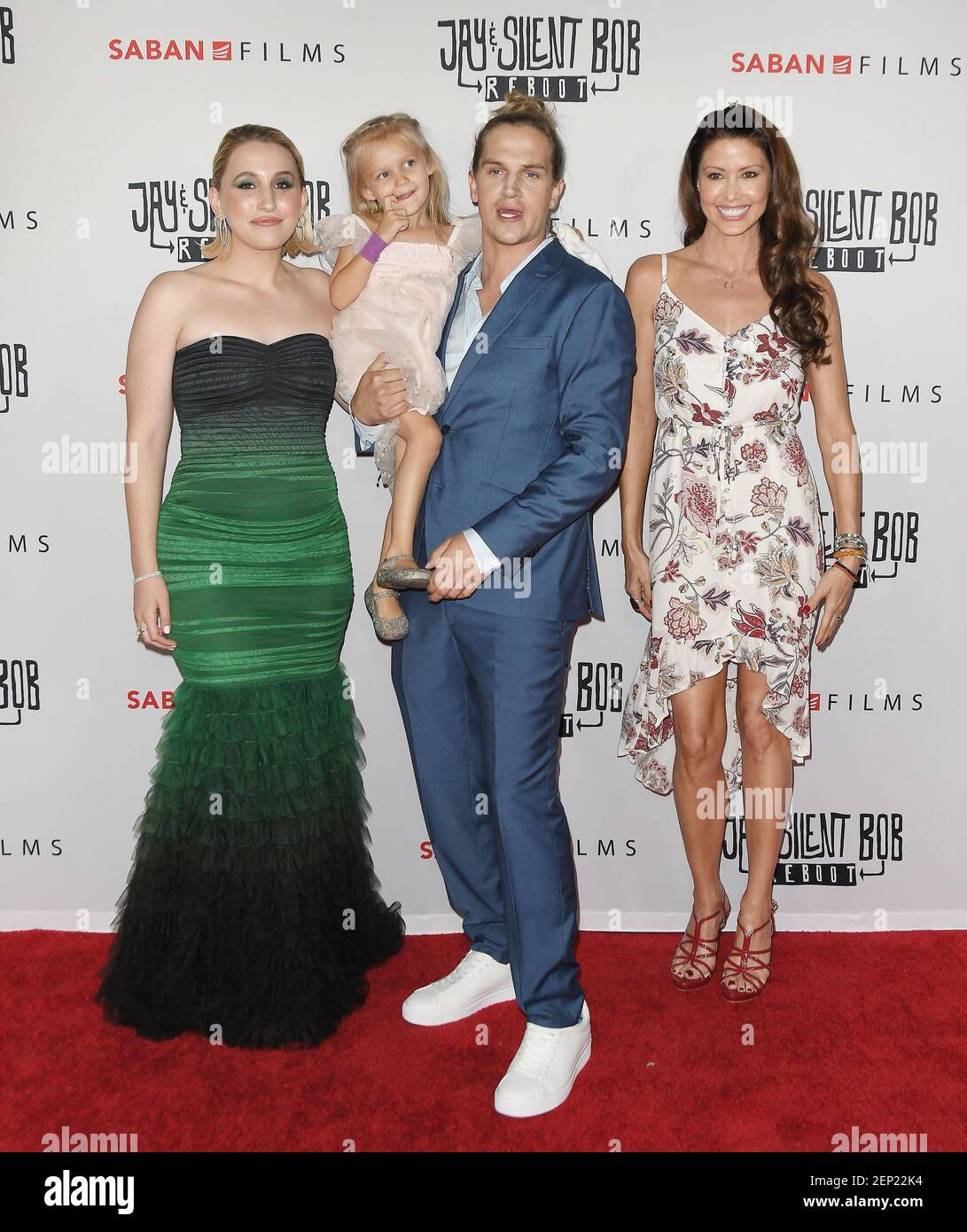 (L-R) Harley Quinn Smith, Logan Lee Mewes, Jason Mewes and Shannon ...