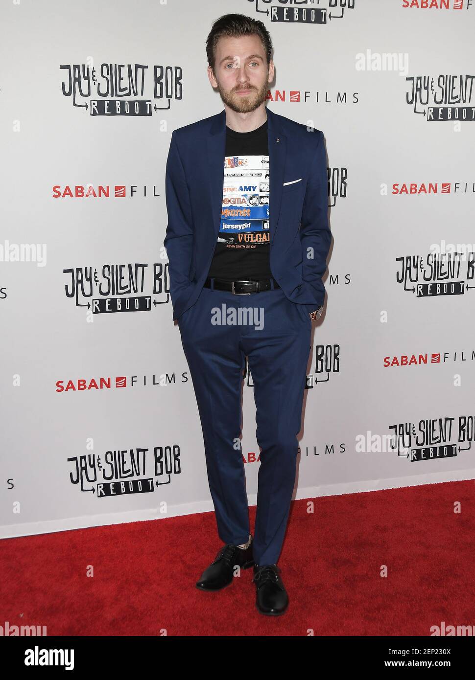 Ryan James arrives at the JAY AND SILENT BOB REBOOT Los Angeles ...