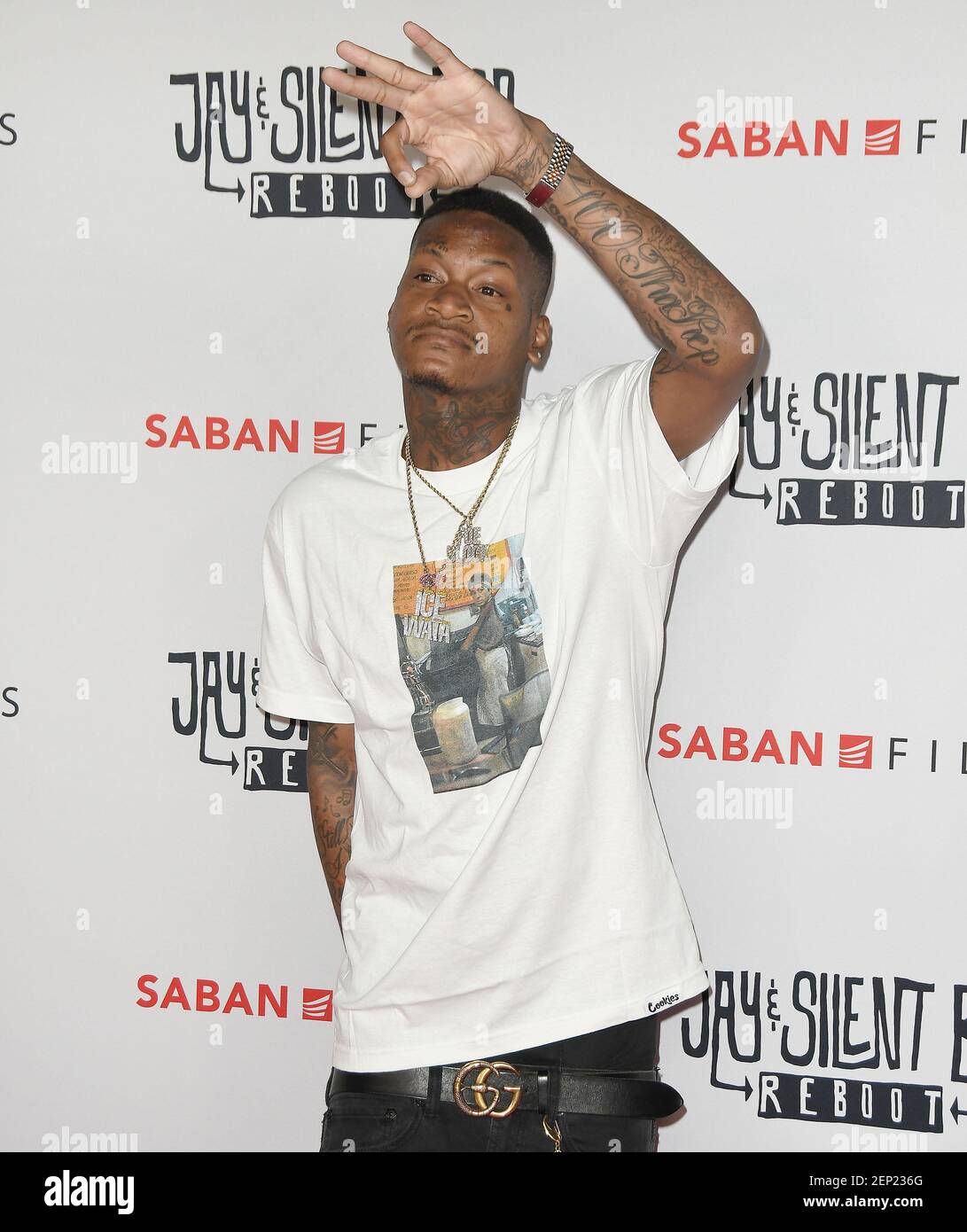 Slim 400 arrives at the JAY AND SILENT BOB REBOOT Los Angeles Screening ...